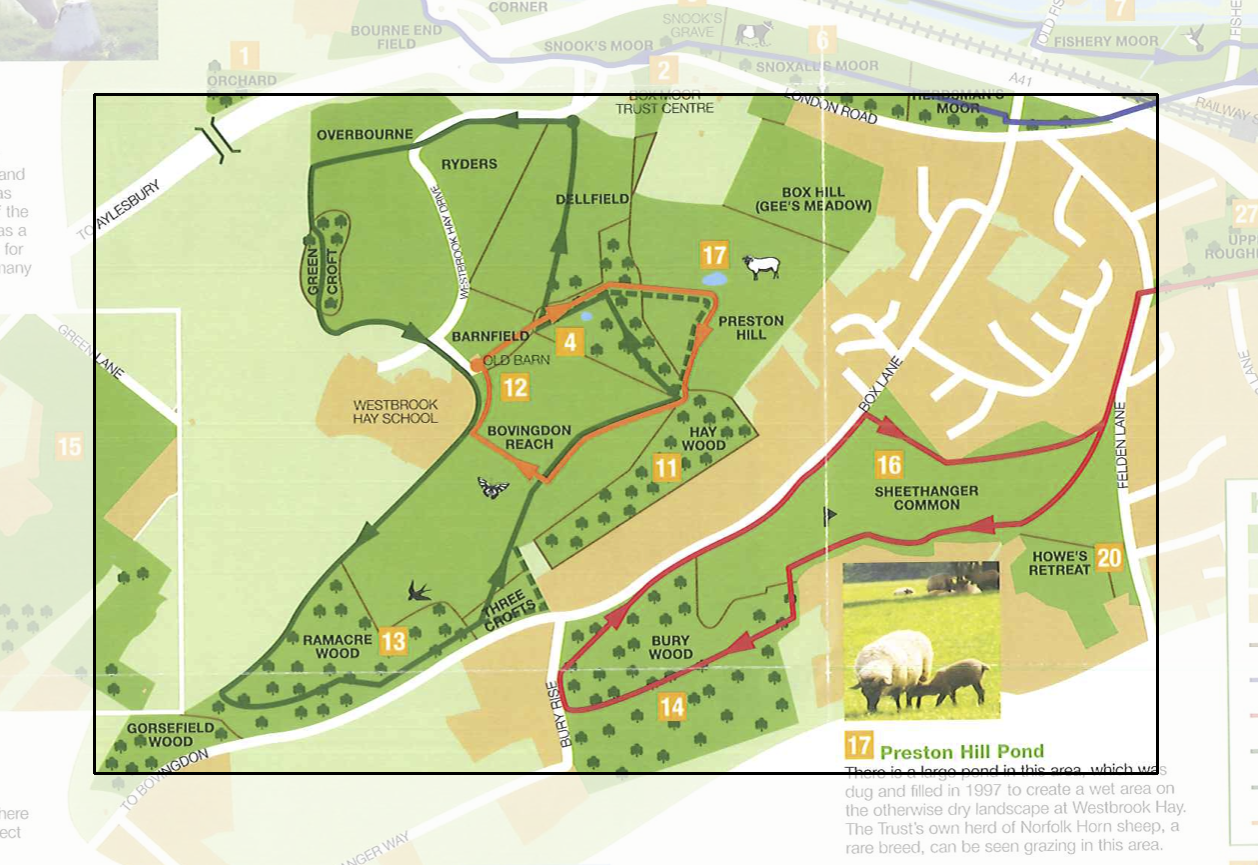 A Natural Interlude: Box Moor Trust (BMT) Maps