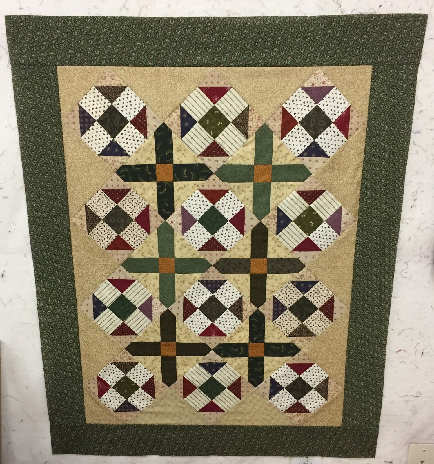 My Joyful Journey: Sew-A-Long Part 4 Setting Your Quilt On-Point