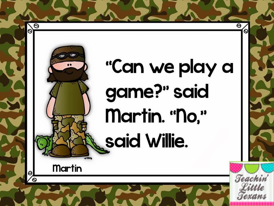 Teachin' Little Texans: Duck Dynasty Big Book and Emergent Readers