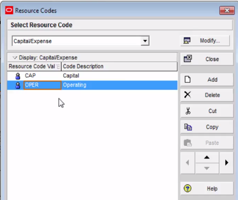 Primavera P6 Tutorial : Chapter 2.3 : Resources, Codes and Roles