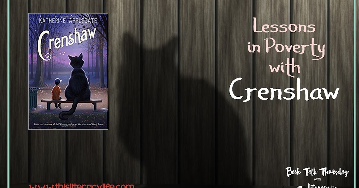 Lessons in Poverty with Crenshaw on Book Talk Thursday | This Literacy Life