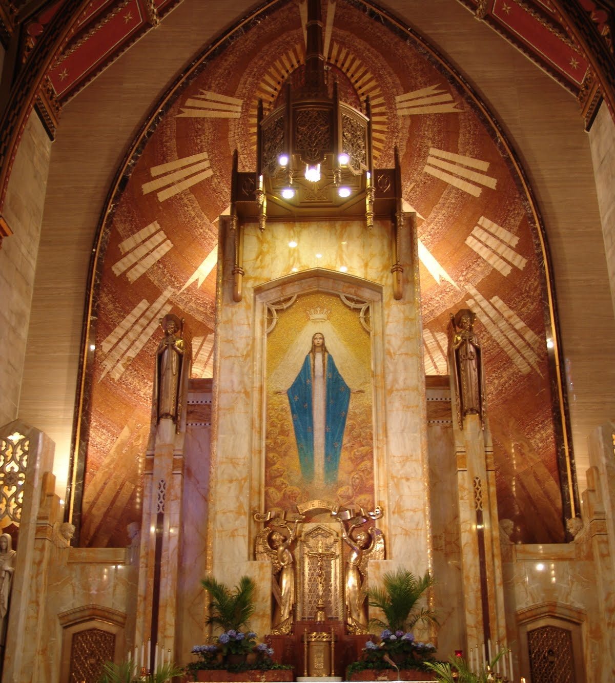 Other Modern: Basilica of the Queen of All Saints in Chicago ...
