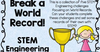 Growing a STEM Classroom: Straw Tower Challenge - Can you Break a World ...