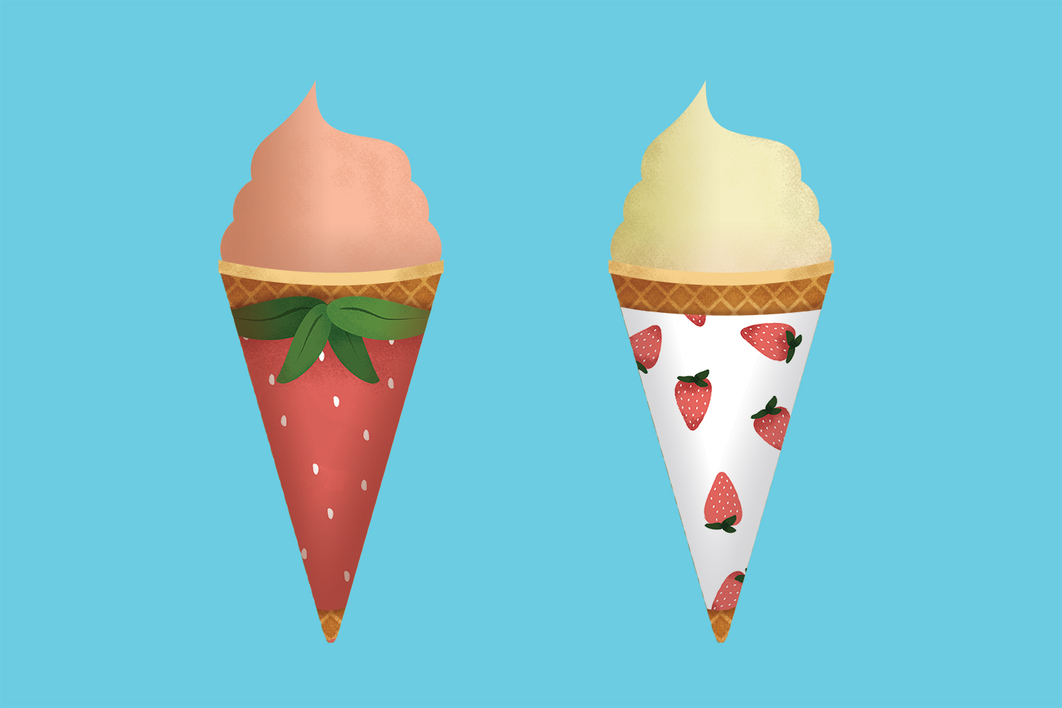 Fun DIY Ice Cream Cone Wrappers! - a day in the life of a mom
