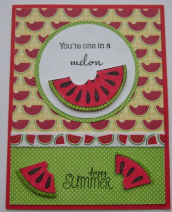 Carol Hartery's Creations: Watermelon Cards