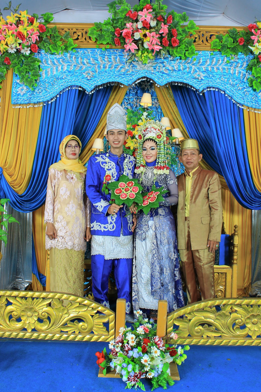 Mutiara Jiwa: wedding gaun pengantin adat banjar