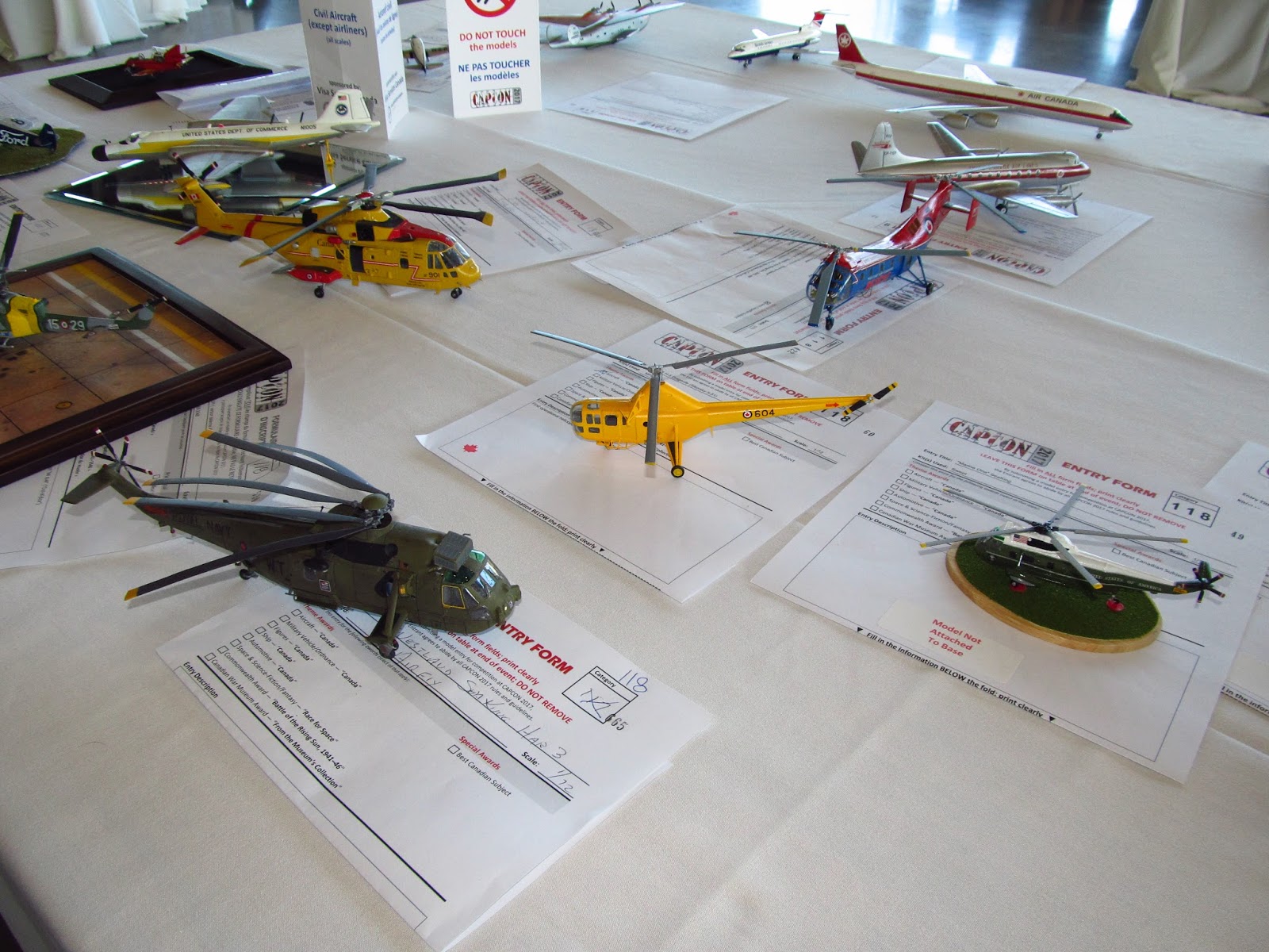 IPMS Ottawa - Monthly Plastic Model Contests: CAPCON 2017 - AIRCRAFT