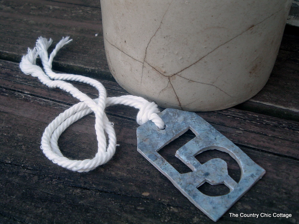 Numbered Punched Tags–{Country Chic Cottage}