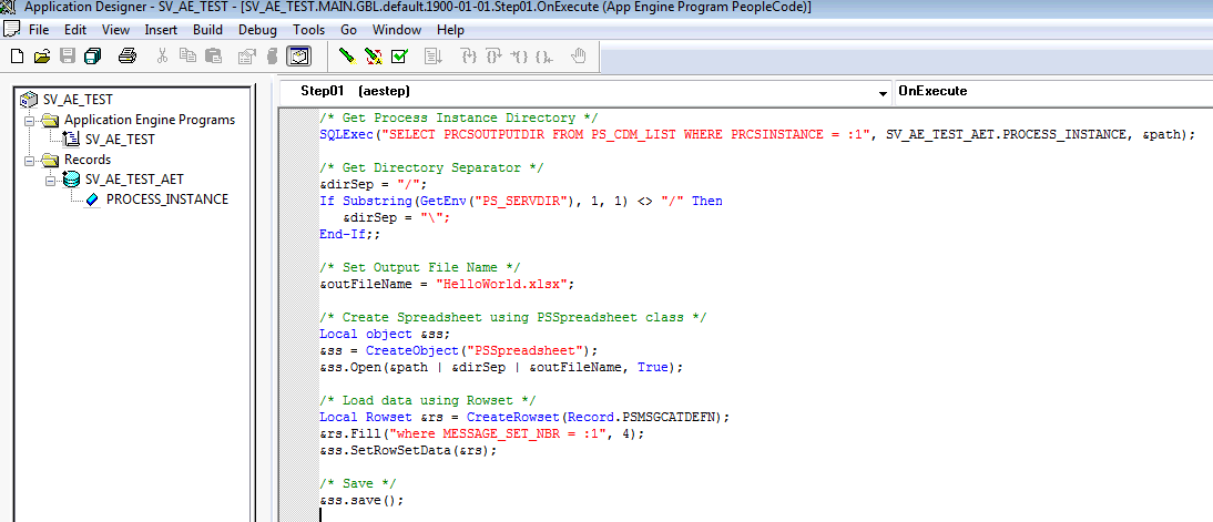 Sasank's PeopleSoft Log: Using PSSpreadsheet Class in App Engine