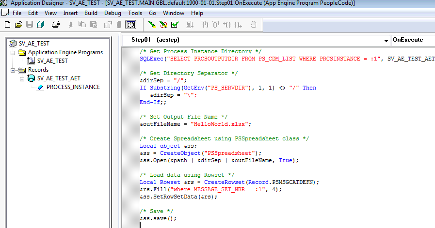 Sasank's PeopleSoft Log: Using PSSpreadsheet Class in App Engine
