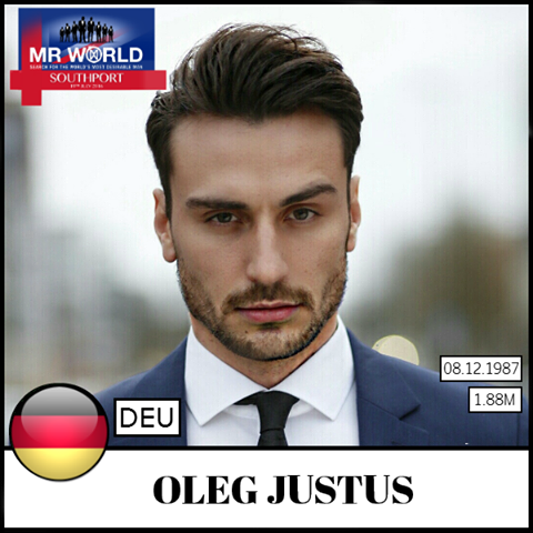 Oleg Justus: Mr. World Germany 2016 | Apollo Male Gods