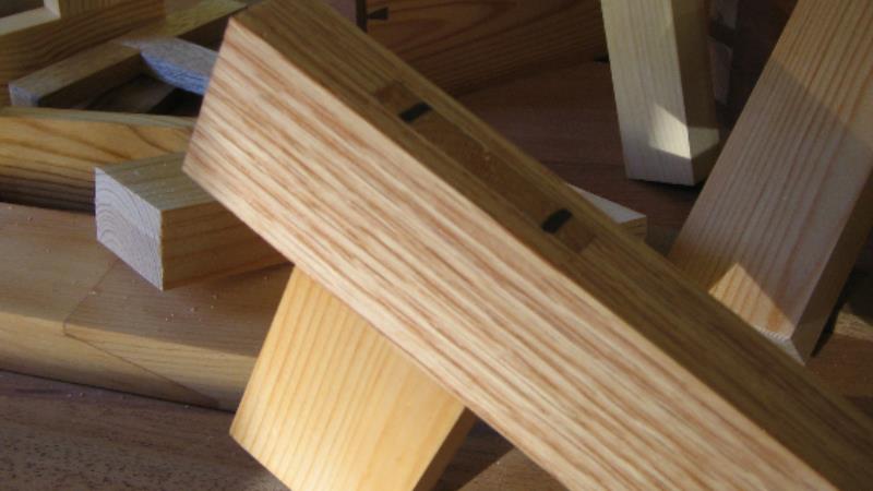 Hand Cut Joints: Through Wedged Mortise & Tenon