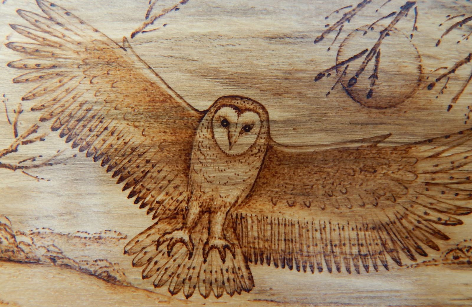 ENCHANTED-ART - Pyrography and Illustration: Pyro-Art Pieces
