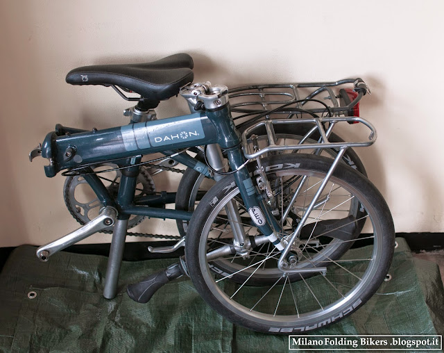 Milano Folding Bikers: Dahon Front Rack
