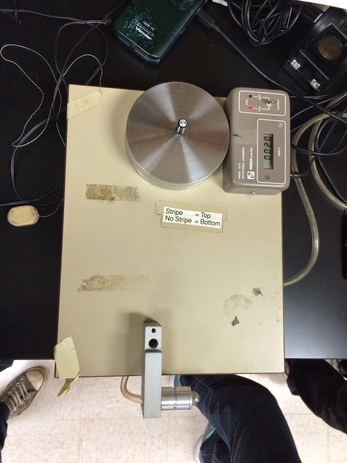 Phys4AF14 izheng: Lab: angular acceleration