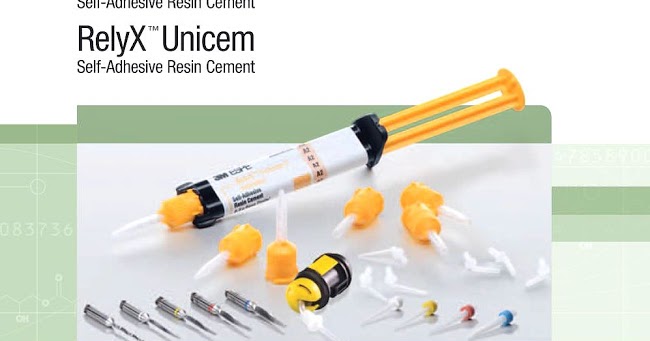 DENTAL MATERIALS: How to use RelyX™ Unicem 2 Automix Self Adhesive ...