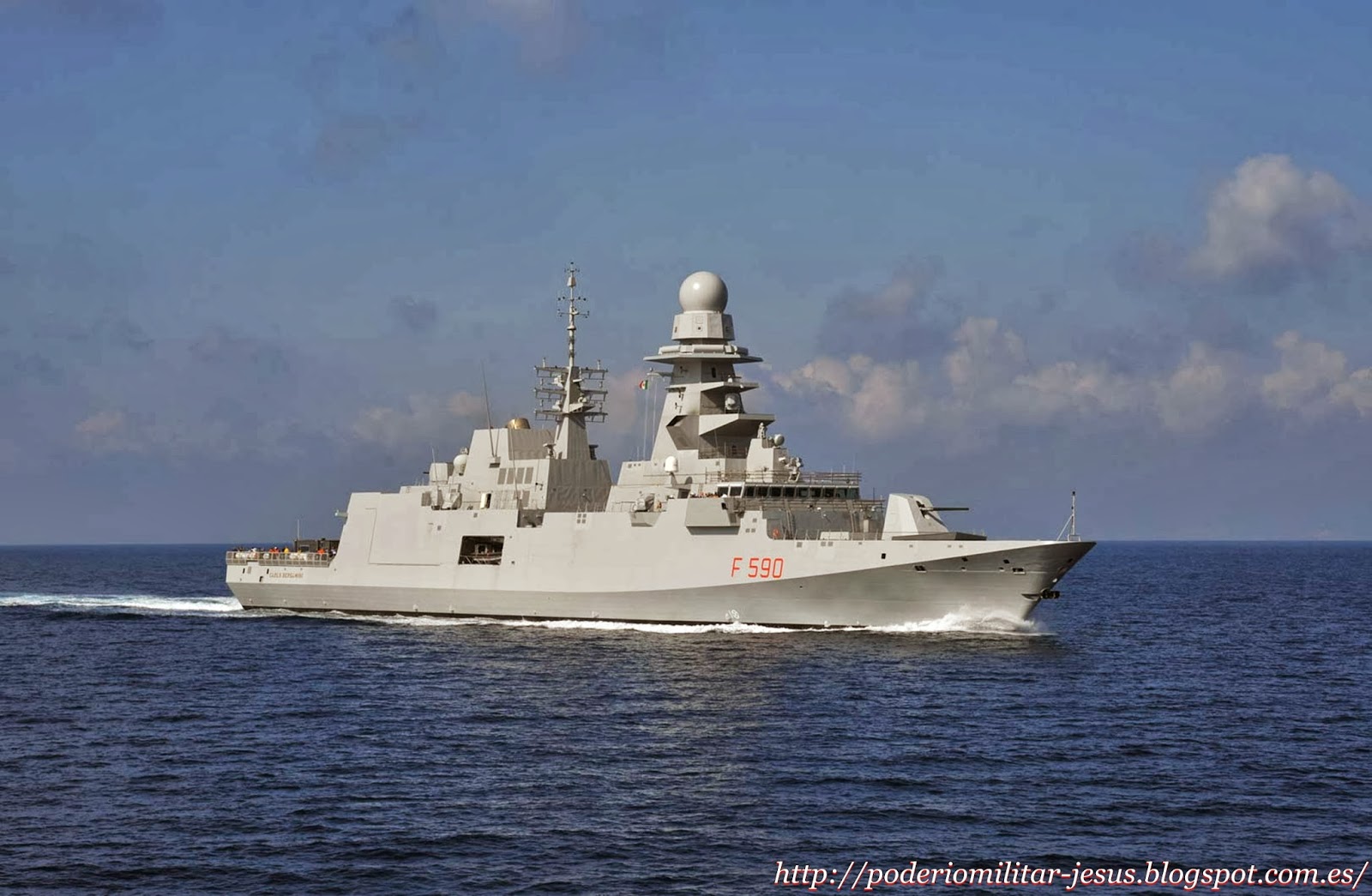 Poderío Militar: Fincantieri bota la séptima fragata FREMM para la ...