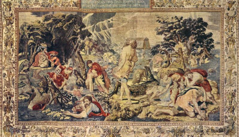 Synteza sztuk: Wizja potopu w sztuce