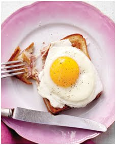 In en om die huis: Croque Madame Sandwiches