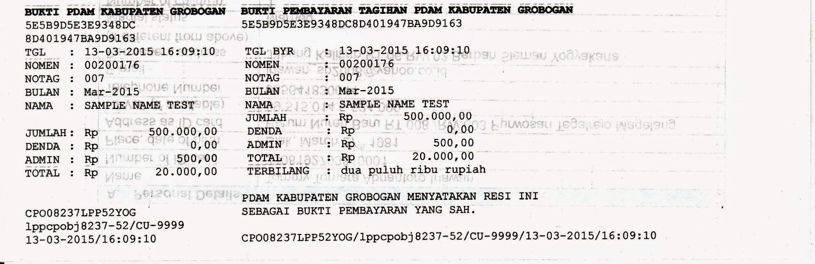 Toko dan Loket PPOB Amabel (Amabelcell): PDAM