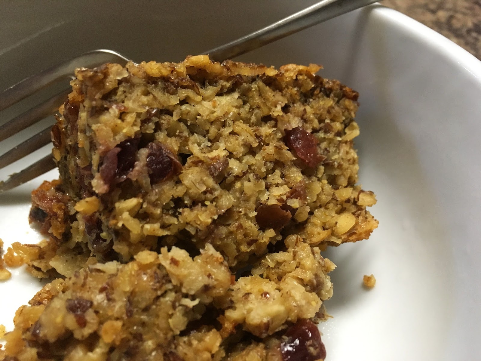 Wade's Global Kitchen: Baked Oatmeal Breakfast Pudding Squares