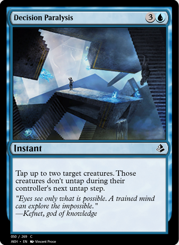 Paco, Knife & Tarot Cards.: Low Magick: a 'Decision Paralysis' Spell.