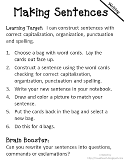 I Love 2 Teach: Literacy Centers {free printable}