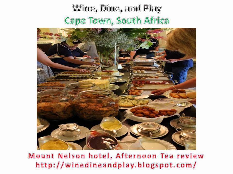 Wine Dine and Play: Mount Nelson Hotel Afternoon Tea
