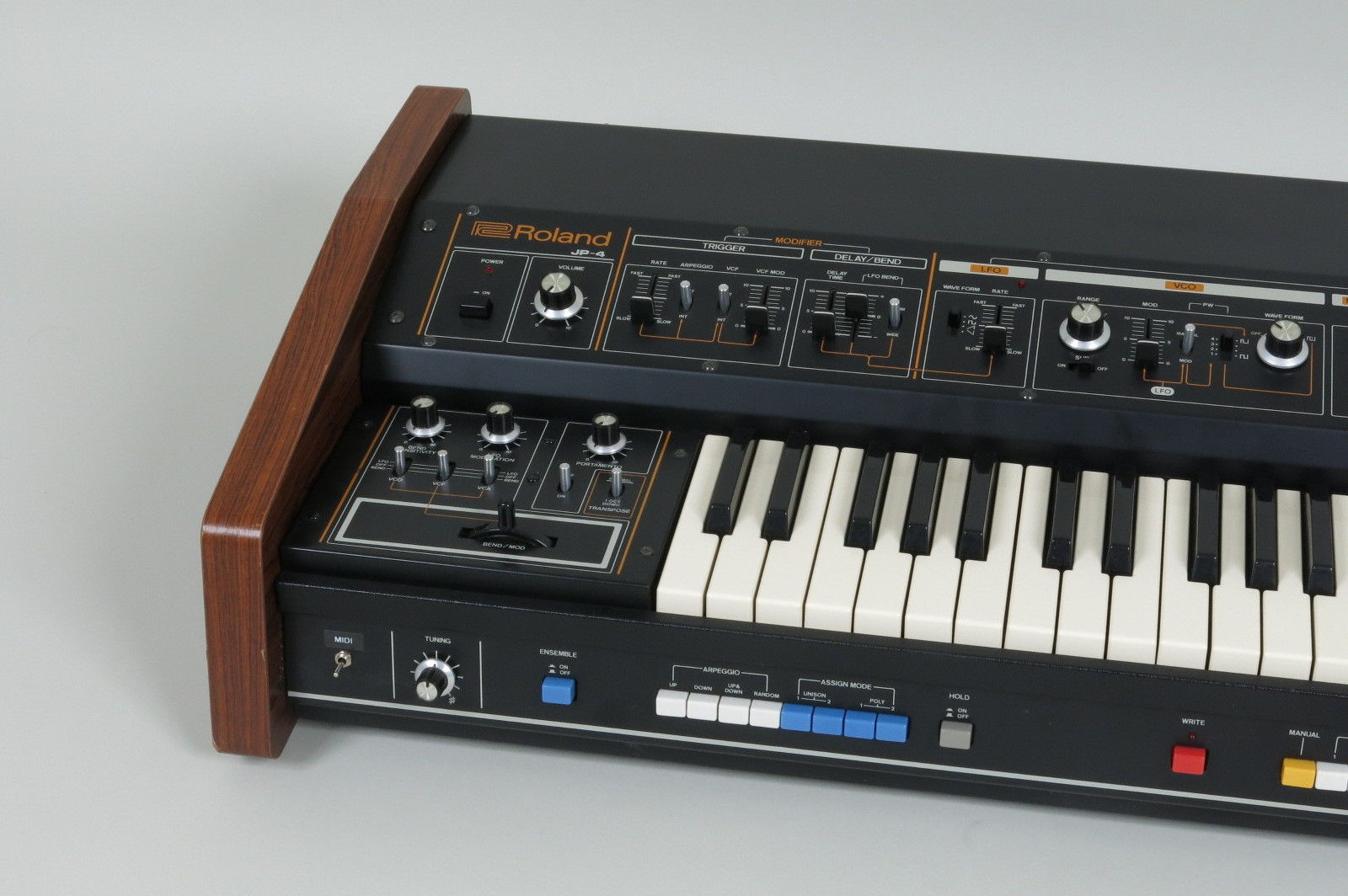 MATRIXSYNTH: Roland Jupiter 4 Compuphonic synthesizer + Kenton MIDI