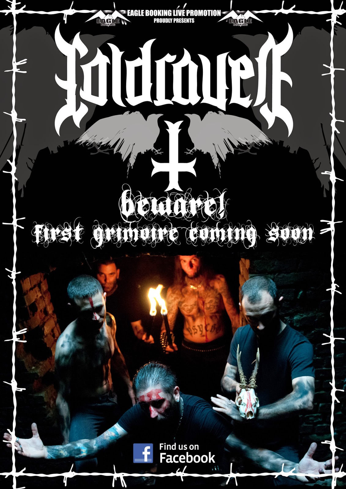 COLD RAVEN: ENTRATI IN STUDIO ~ Sadik Underground Review