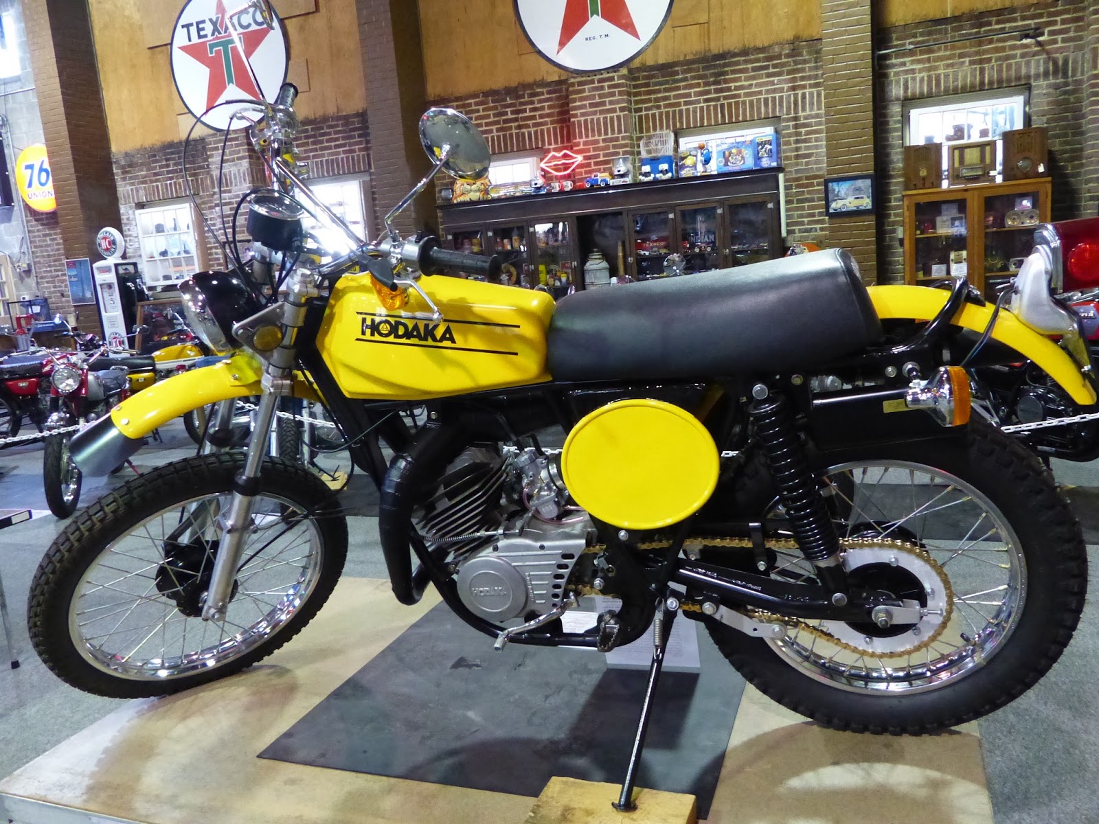 OldMotoDude: 1974 Hodaka 175 Enduro Prototype on display at the 2016 ...