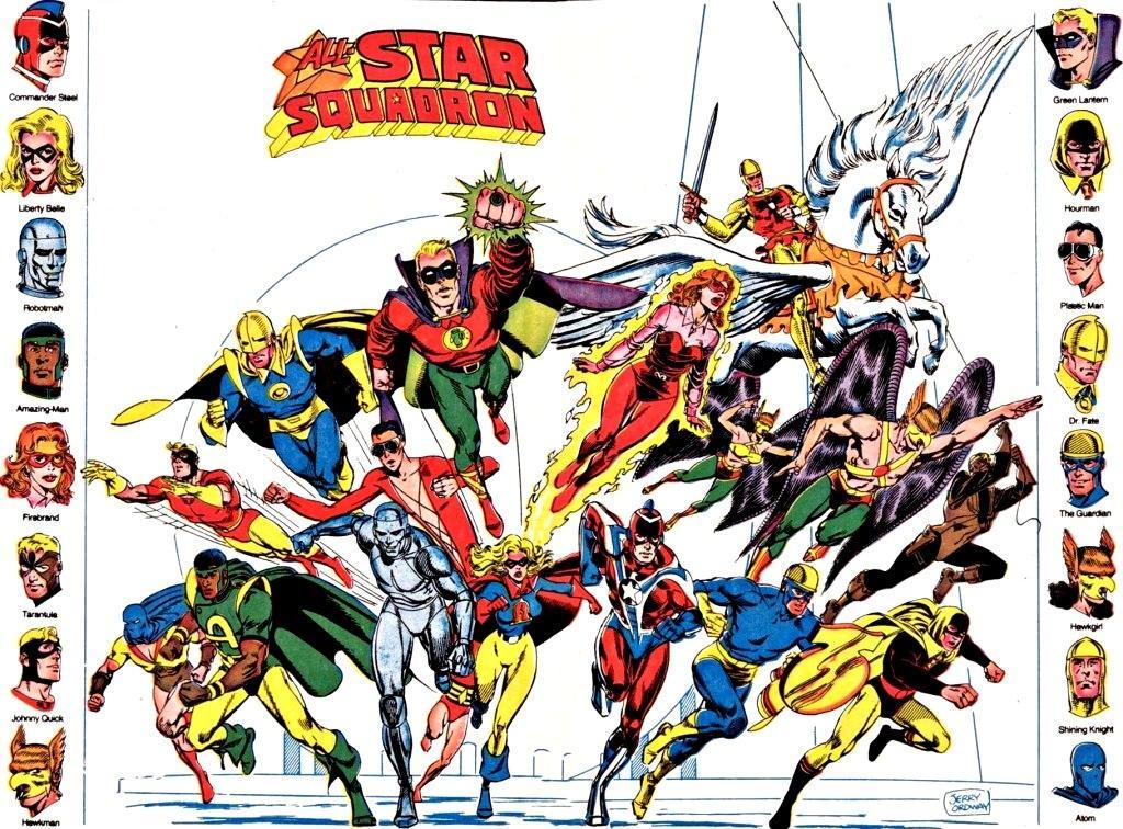 Mayfair DC Heroes Character Database: All-Star Squadron