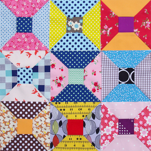 Red Pepper Quilts: Spool Blocks ~ A Quilt in Progress