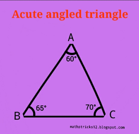 Triangle and its types and defination in hindi - Maths Tricks in Hindi