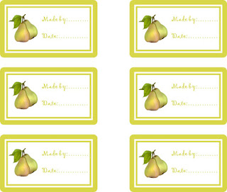 Homemade jam labels - free printable |Keeping it Real