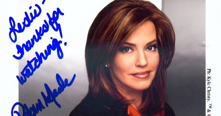 Ladies in Satin Blouses: Robin Meade - orange satin blouse under suit