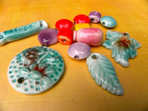 Barbara Lewis : torch-fired enamel: Enameling on Clay!