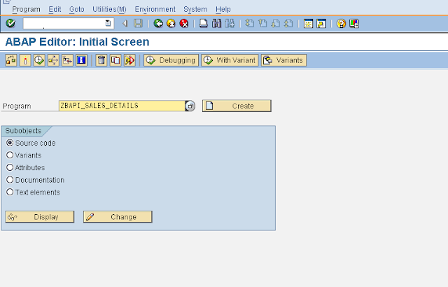 SAP TECH: Calling BAPIs from SAP-ABAP ( Ex : BAPI_SALESORDER_GETSTATUS )