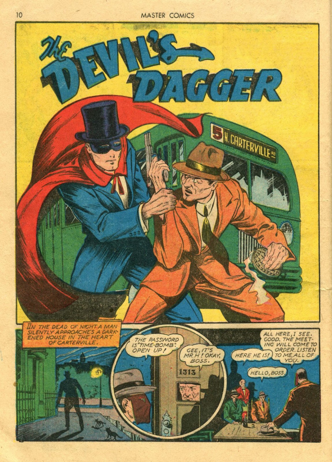 Four-Color Shadows: The Devil's Dagger-Ken Battefield-1941