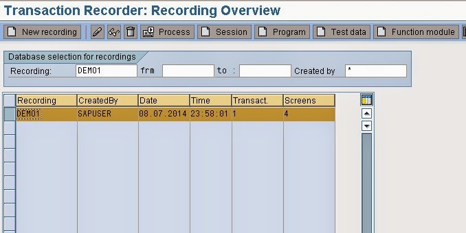 SAP ABAP: BDC using CALL TRANSACTION METHOD in SAP ABAP