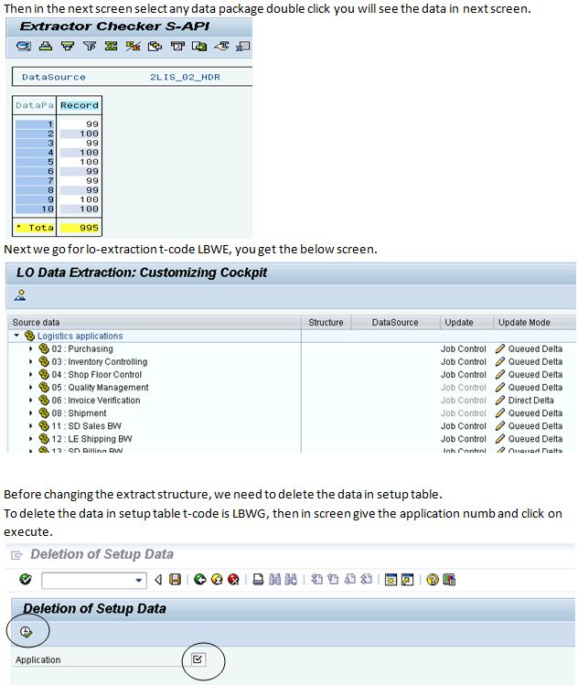 SAP BI BO: LO-Extraction step by step