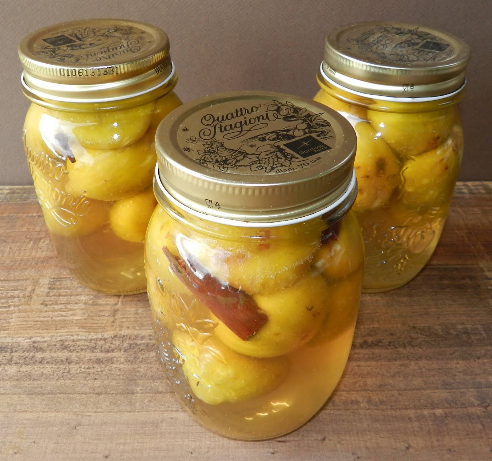 Cocinando en casa: Higos en almíbar