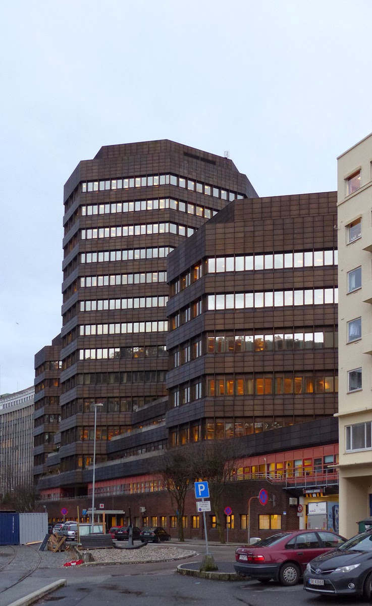 Arkitekturvandring i Bergen: NKP-bygningen