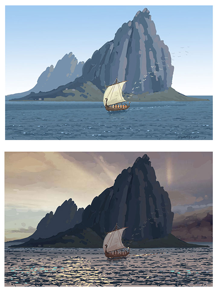 Living Lines Library: How To Train Your Dragon (2010) - Locations & Props