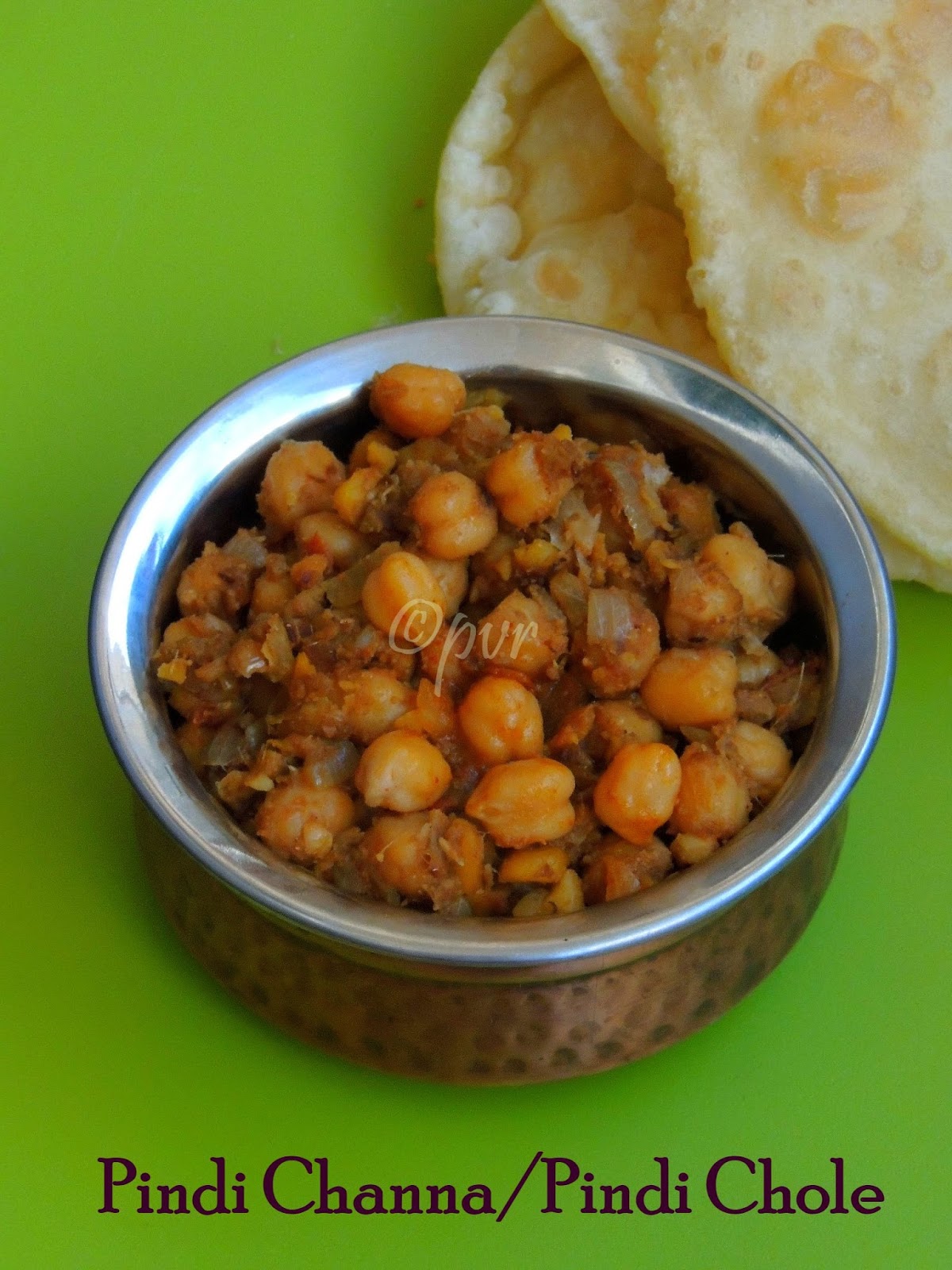 Priya's Versatile Recipes: Pindi Channa/ Pindi Chole - Punjabi Special