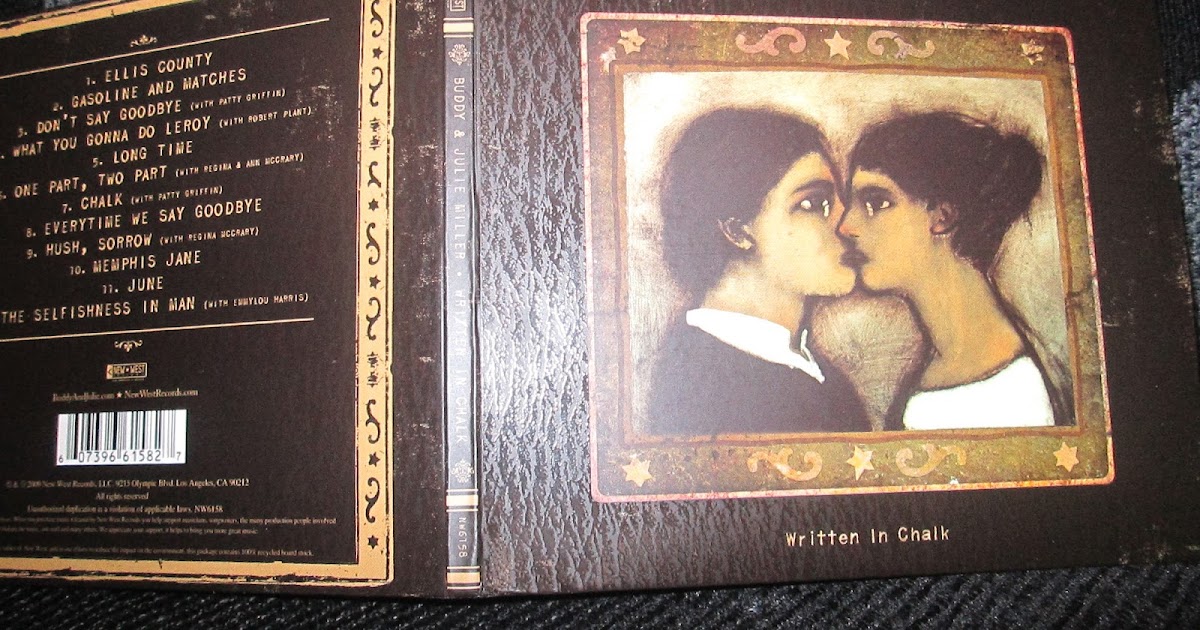 The last Dj´s refugee: Buddy Miller. Written In Chalk