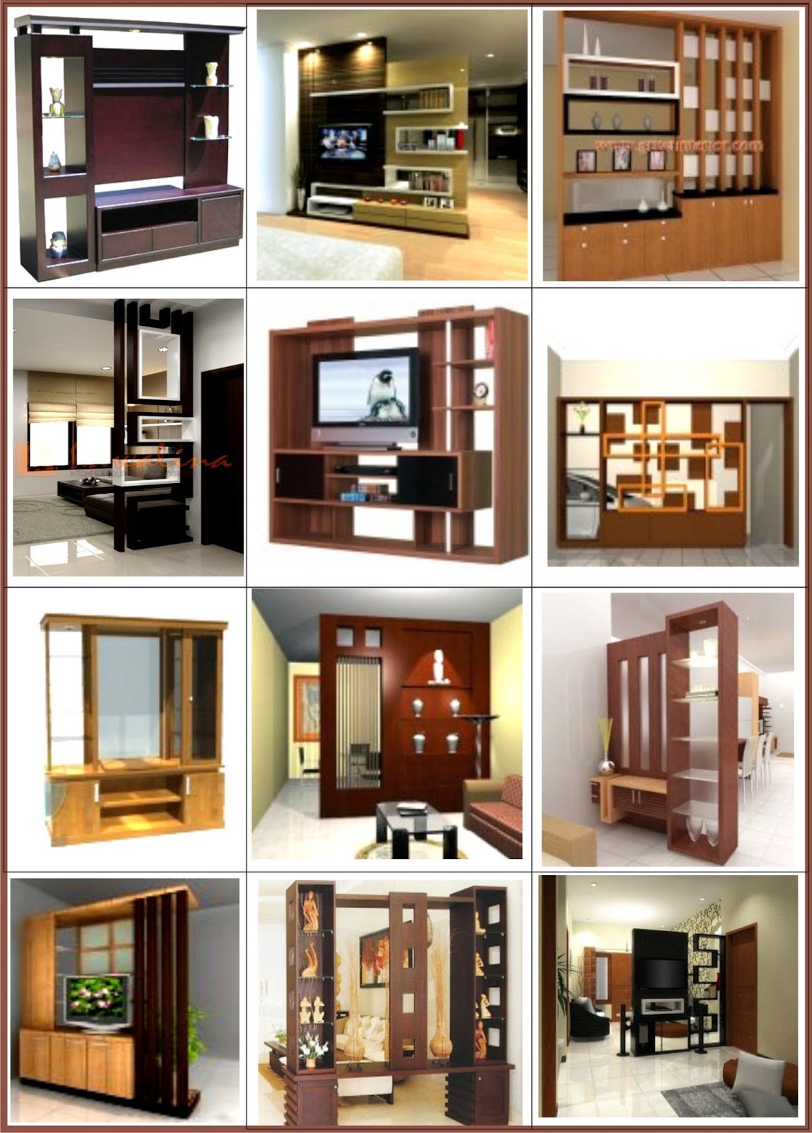 63 Model Sketsel Penyekat Ruangan Minimalis Unik Terbaru 2018 - Model ...