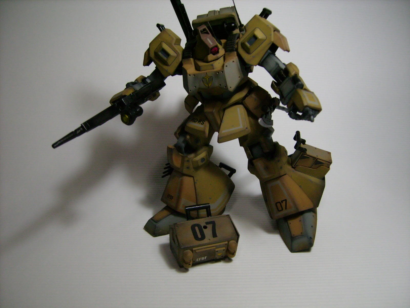 TK07MECHWORKS: 1/144 Modified Rick Dias : Prototype for the 1/100 MG ...