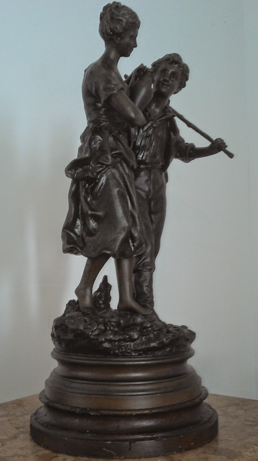 sculpture statue par rancoulet fin XIXeme début XXème. époque art ...