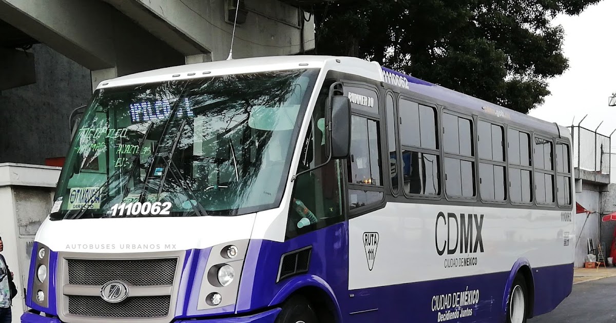 Transporte público, autobuses y microbuses CDMX.: Dina Runner 10